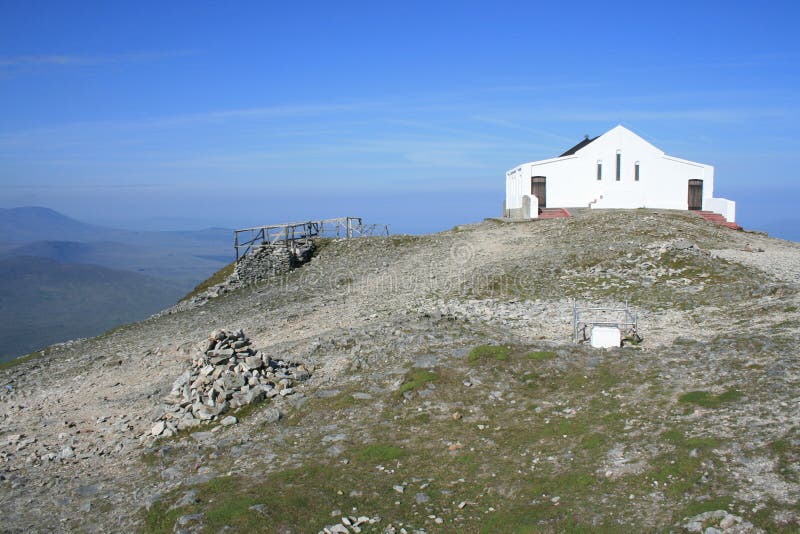 Mountain top church stock photo. Image of patricks, historic - 5339334