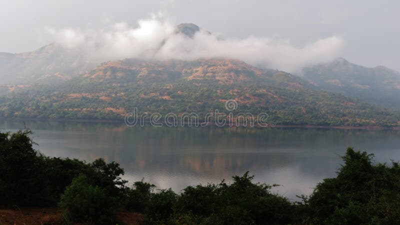 Mountain Top Covered with Mist Stock Photo - Image of beauty, india ...