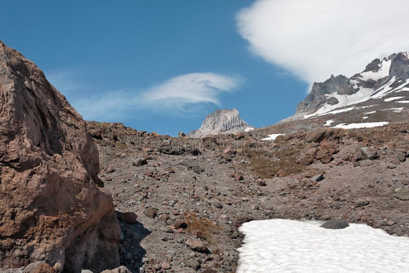 Mountain Top Landscape Above the Tree Line Stock Image - Image of peak ...
