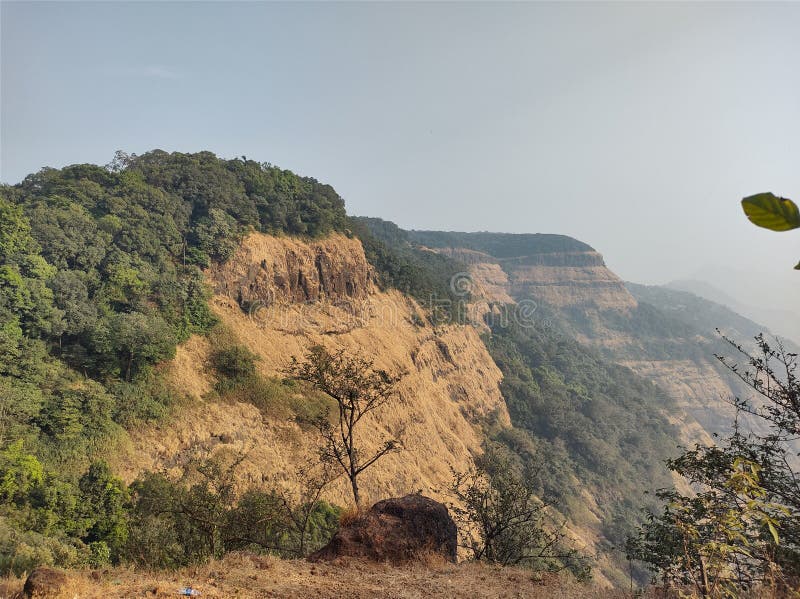 Mountain Top Landscape View, Distance Horizons Stock Image - Image of ...