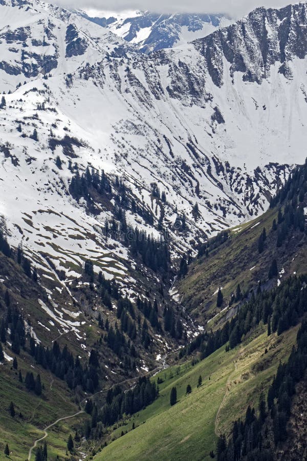 Mountain top in spring stock photo. Image of mountain - 72074216