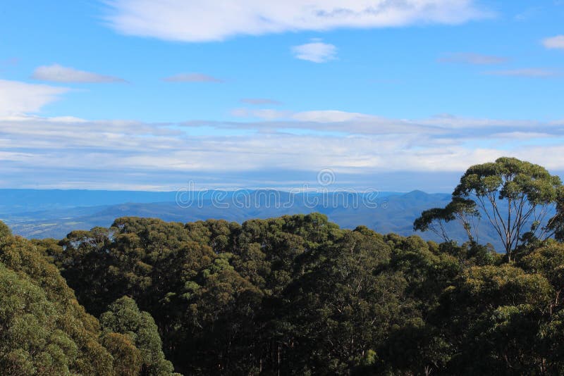 Mountain tops view stock photo. Image of blue, hills - 128478154