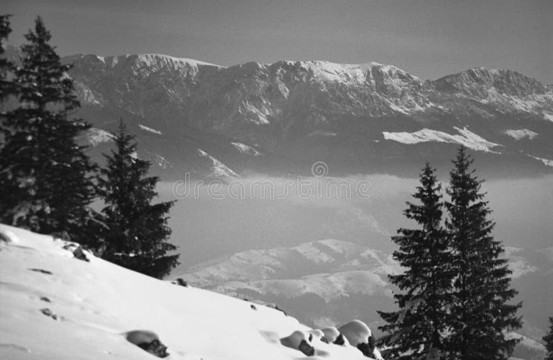 Mountain Top View stock image. Image of freezing, overlook - 1836121