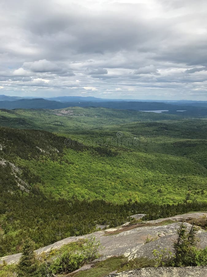 Mountain Top View stock image. Image of beautiful, skyline - 97490137