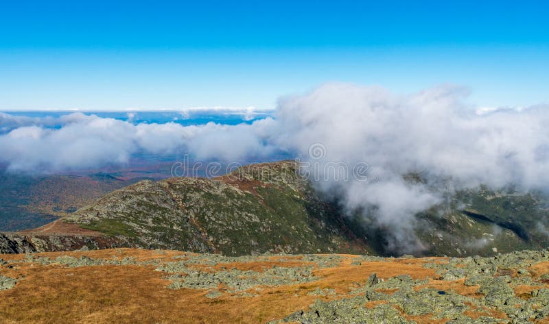 Mountain Top View stock photo. Image of treeless, fall - 83595262