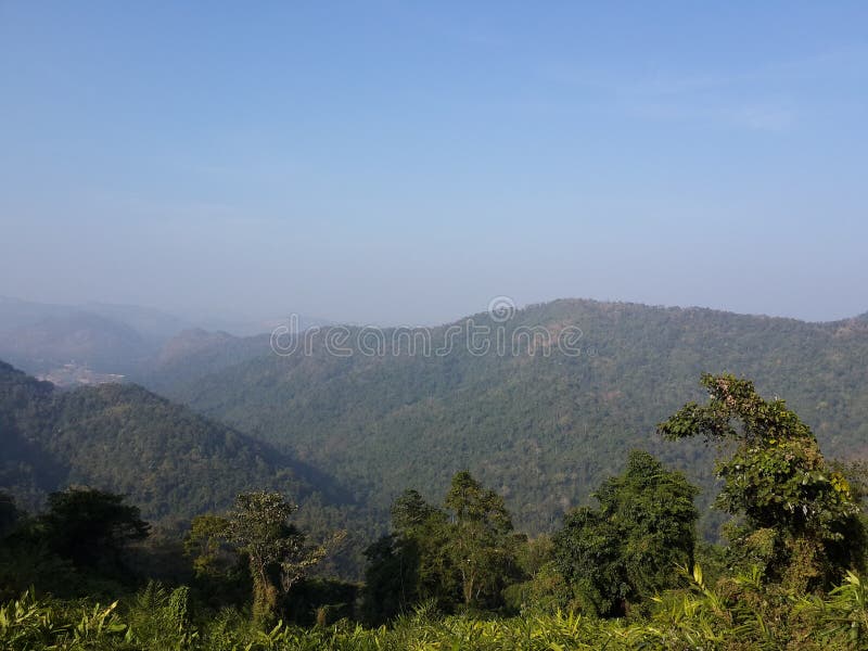 Mountain Top View stock photo. Image of landscape, sightseeing - 52386838