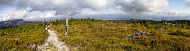 Mountain track stock photo. Image of mountain, hill, information - 28285060