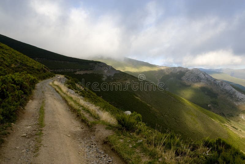 Mountain track stock photo. Image of vegetation, track - 5784798
