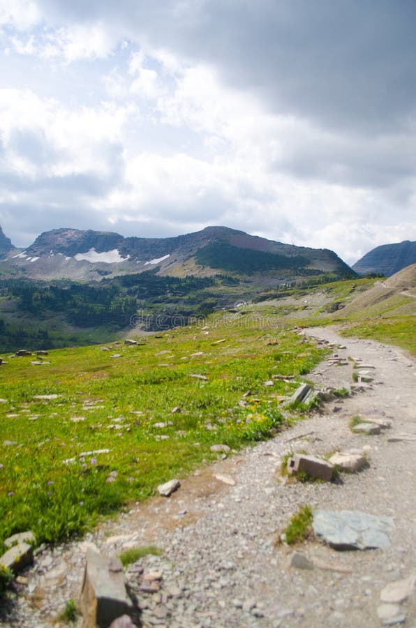 Mountain Trail stock photo. Image of mountainside, trail - 179450974