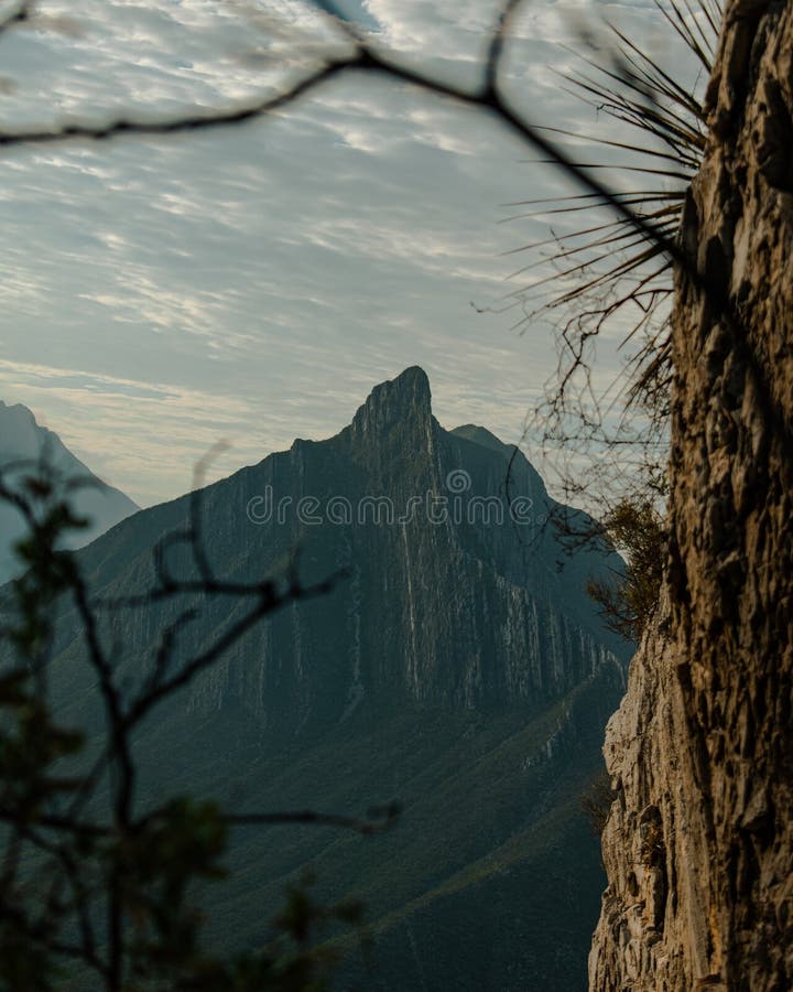 The Views from a Morning Hike Stock Photo - Image of clouds, scenic ...