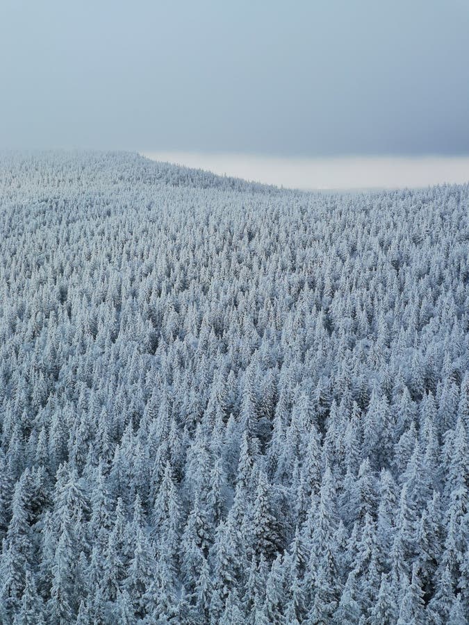 Mountain Ural in winter stock image. Image of snow, mountain - 168641813