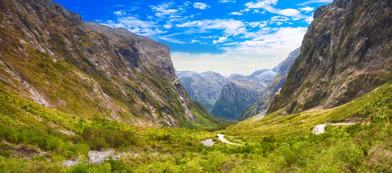 Mountain valley stock photo. Image of outdoor, daylight - 26339328