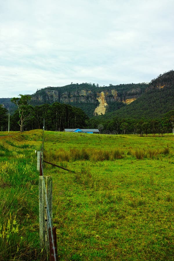 Mountain Valley Landscape, Australia Stock Photo - Image of recreation ...