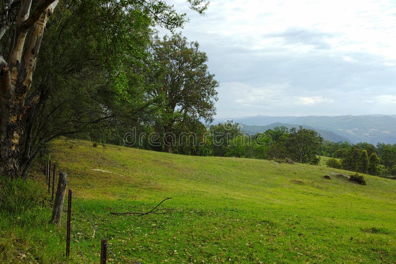 Mountain Valley Landscape, Australia Stock Image - Image of environment ...
