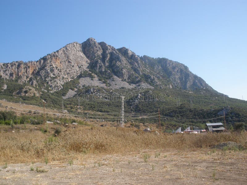 Mountain Valley In The Taurus Mountains Stock Image - Image of goreme ...