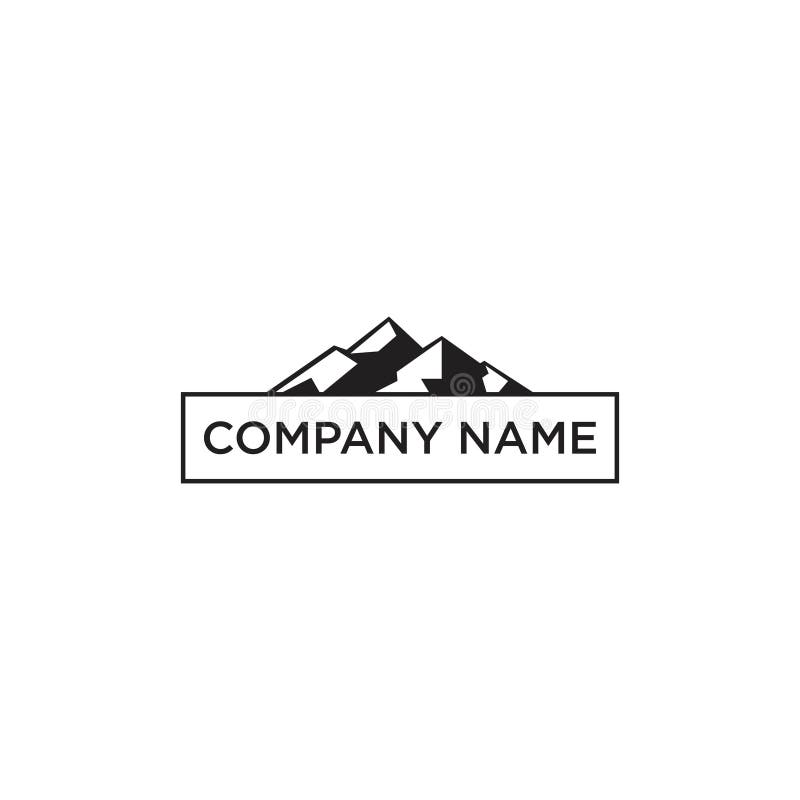 Mountain Vector Logo Design Template. Mountain Logo Stock Vector ...