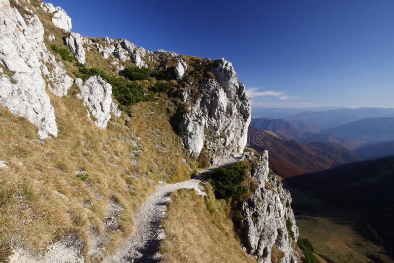 Mountain Velky Rozsutec stock photo. Image of blue, rock - 22996820