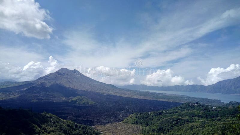 Mountain View Bali Island Visit Indonesia Stock Image - Image of nature ...
