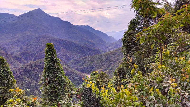 Mountain View Beautiful Scenery Stock Image - Image of adventure ...