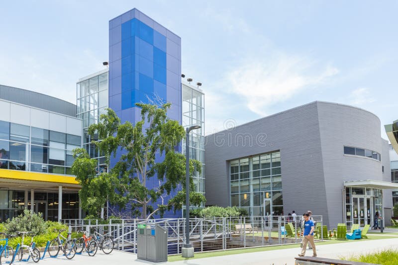 FGoogle Headquarters in Mountain View Editorial Stock Image - Image of ...