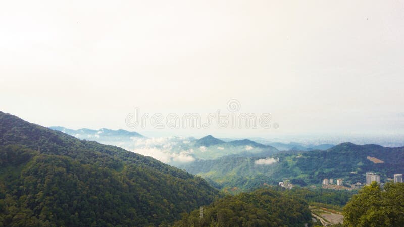Mountain View Genting Highlands Malaysia Stock Image - Image of forest ...