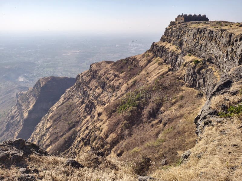 Mountain view pavagadh stock image. Image of wilderness - 212465065