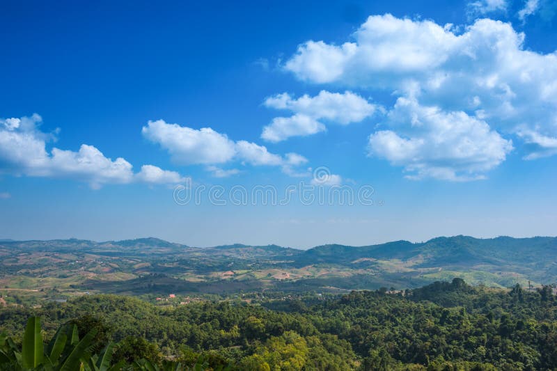 Mountain View Point in Thailand Stock Image - Image of outdoor, park ...
