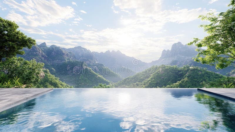 Mountain View Pool stock photo. Image of swimming, pool - 378060406