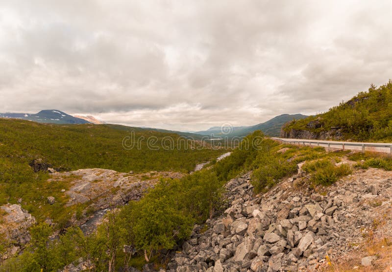 Mountain roads in Norway stock image. Image of range - 103495341