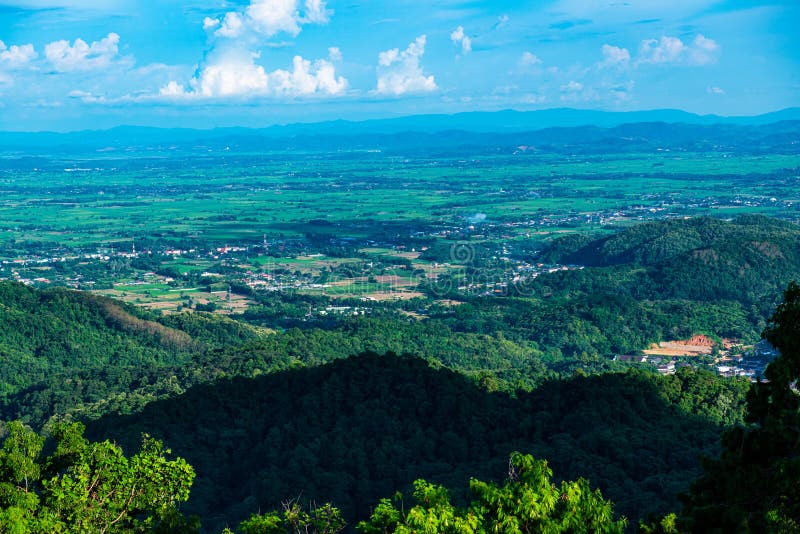 Mountain View when Viewed from the KM 12 View Point Stock Photo - Image ...