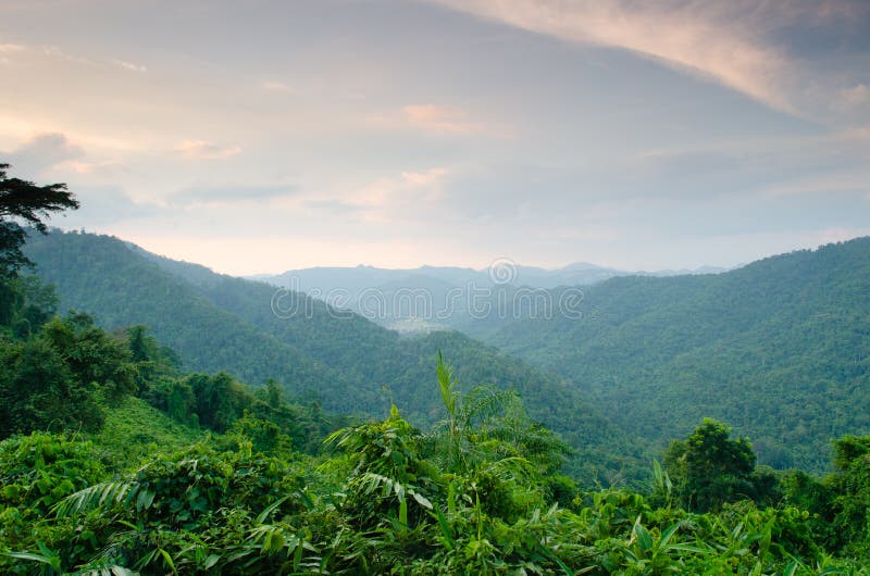 Mountain is Viewpoint stock photo. Image of forest, scenics - 34971780