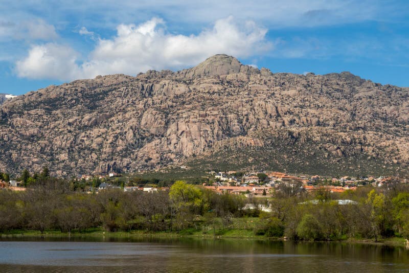 The Lake at the Foot of Mount Otorten in Summer. Northern Ural, Russia ...
