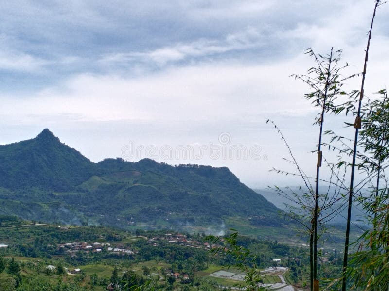 Mountain Village Stones at Bogor West Java Indonesia Stock Photo ...