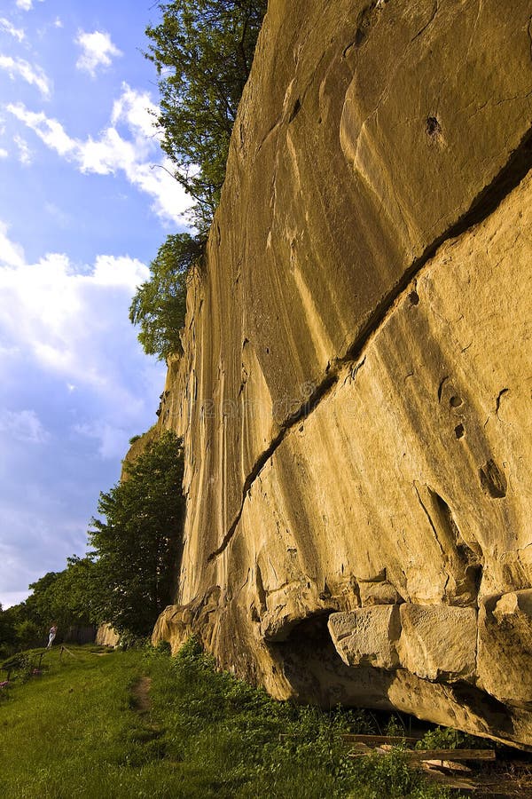 Mountain Wall stock photo. Image of aspiration, vacation - 15844918