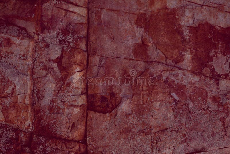 Mountain Wall Texture Background Red Tone. Stock Photo - Image of floor ...