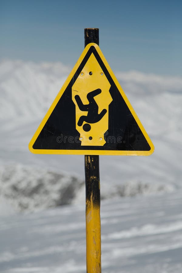 Mountain Waring Sign Stock Photos - Free & Royalty-Free Stock Photos ...