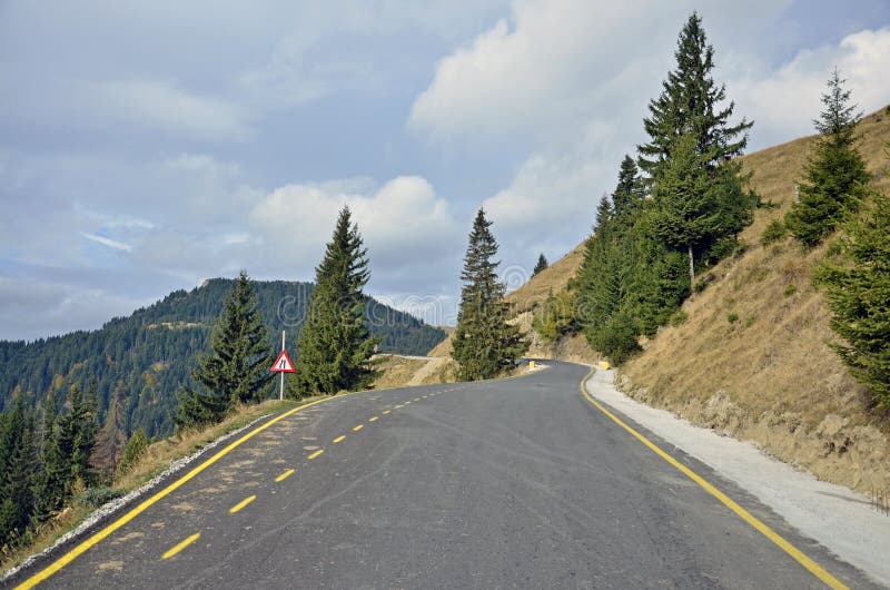 Mountain way stock photo. Image of convoluted, corner - 21527920