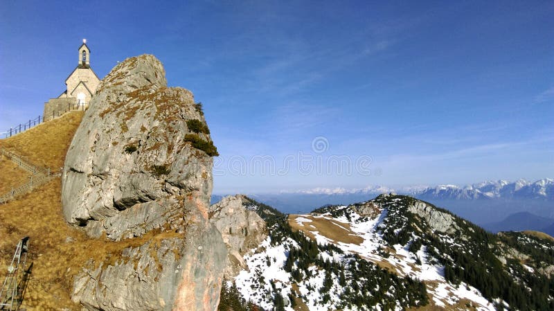 The mountain Wendelstein stock photo. Image of wendelstein - 103849252