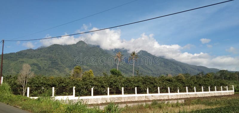Mountain of West Java Kuningan Village Stock Image - Image of mountain ...
