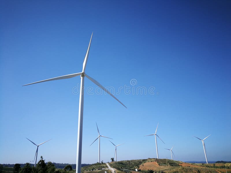 Private Wind Turbine stock photo. Image of electricity - 5220978