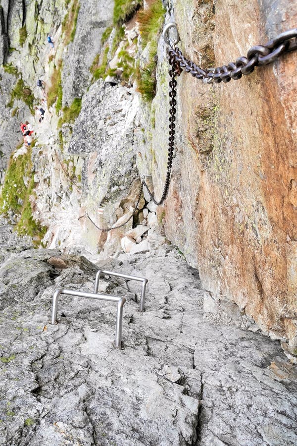 Mountainous Adventure on Extreme Trail Stock Photo - Image of ...