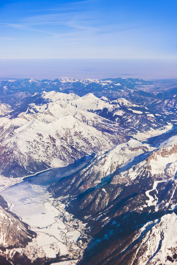 Mountains Alps at Austria stock photo. Image of aerial - 33519558