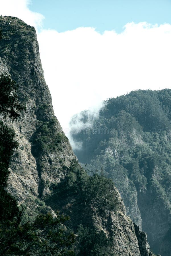 Mountains Amazing View from the Top. Picture of Mountains Stock Photo ...