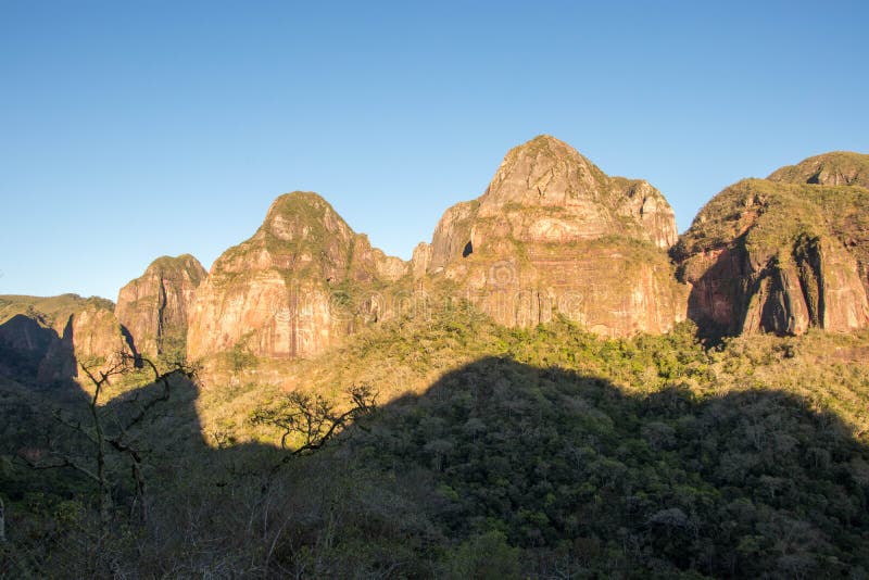 Mountains in Amazon Rainforest in Bolivia Stock Photo - Image of summer ...