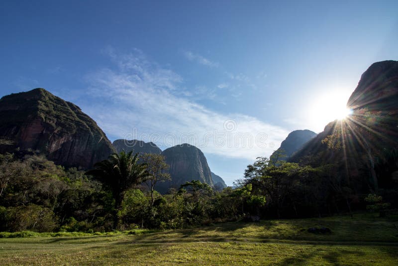 Mountains in Amazon Rainforest in Bolivia Stock Photo - Image of ...