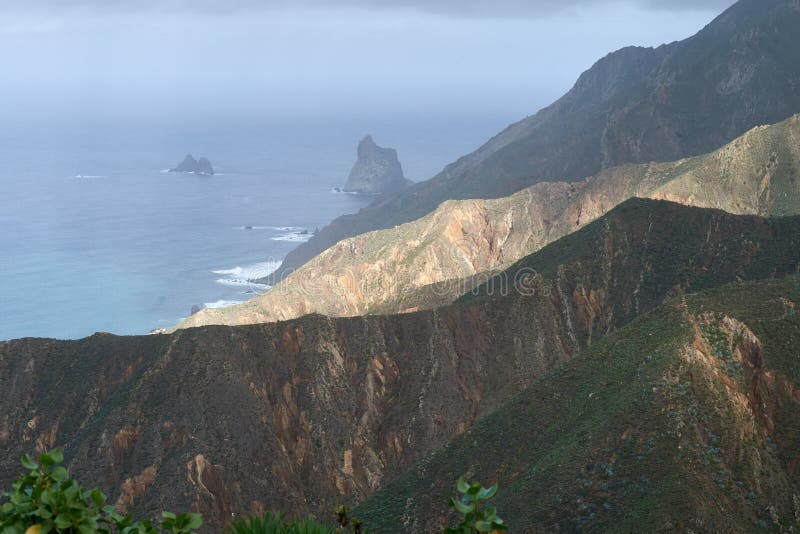 Mountains of Anaga, Tenerife Stock Image - Image of prospect, landscape ...