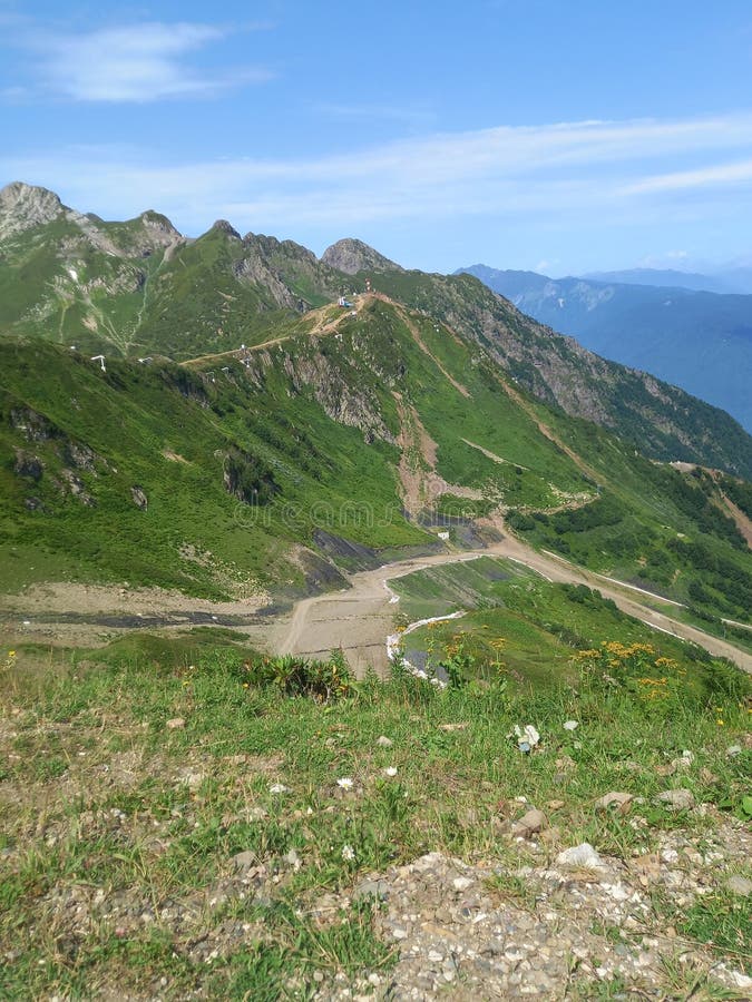 Trees Observation Deck Height Sky Clouds Nature Stock Photos - Free ...