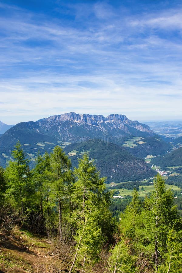 Spring Day in the Bavarian Alps at the Eagle S Nest Stock Photo - Image ...