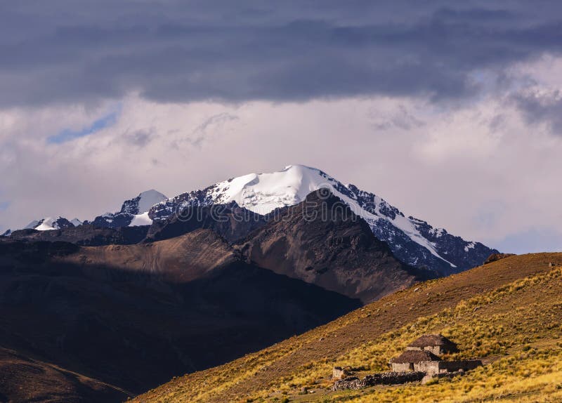 Mountains in Bolivia stock photo. Image of high, height - 36847520