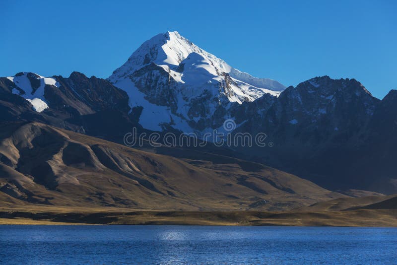 Mountains in Bolivia stock photo. Image of natural, height - 37044844